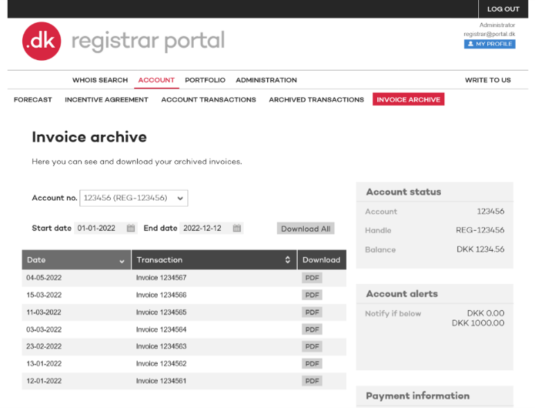 Prepaid Alert Guide | Punktum dk